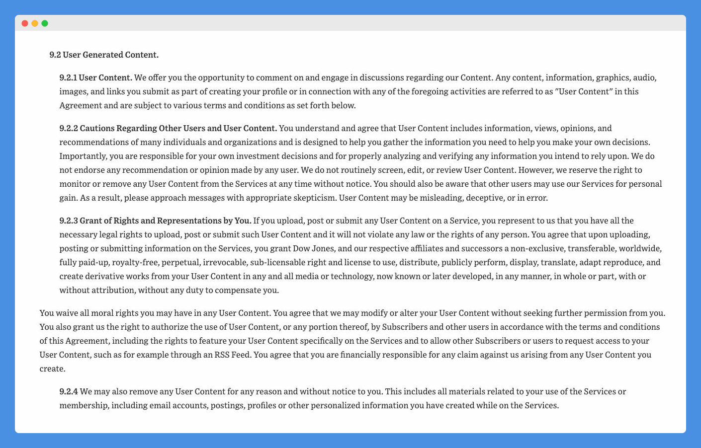 Sample Terms of Use Template & Examples [Download for FREE]