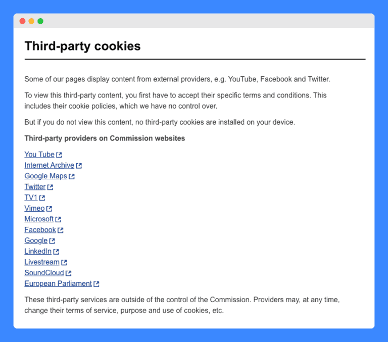 Sample Cookie Policy Template [Free Download]