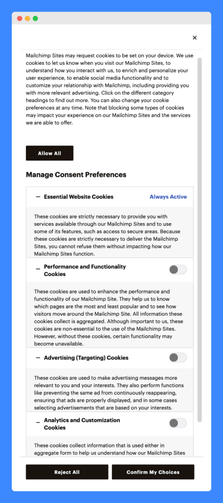 Sample Cookie Policy Template [Free Download]