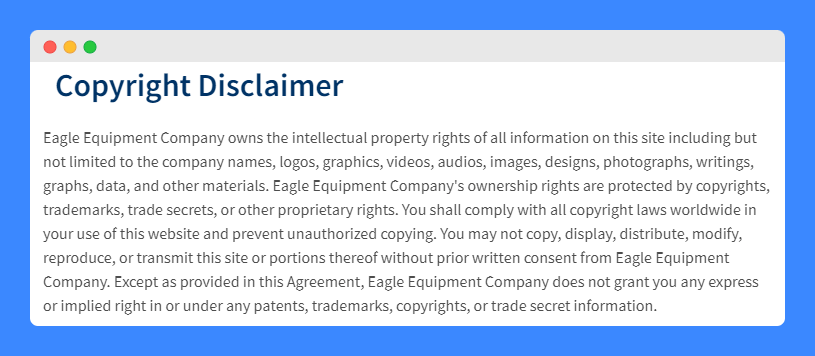Copyright Disclaimer All Publishers Must Have [Free Template]
