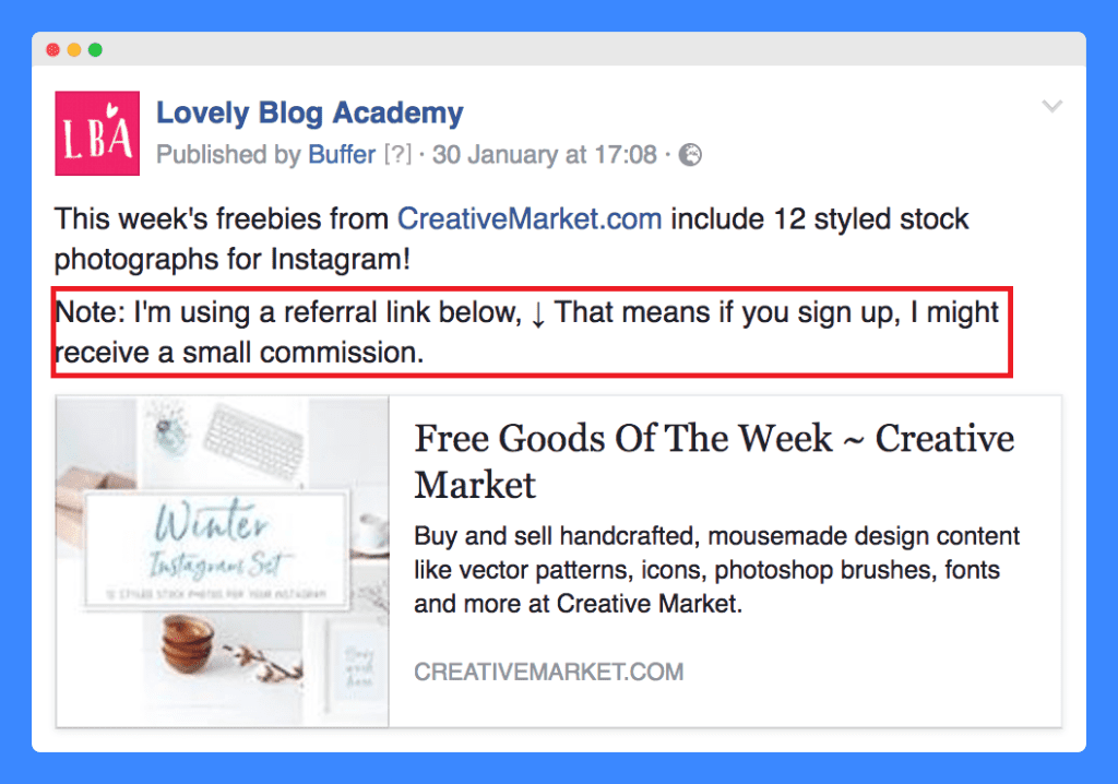 FTC Affiliate Disclosure Guide & Examples [+Best Practices]